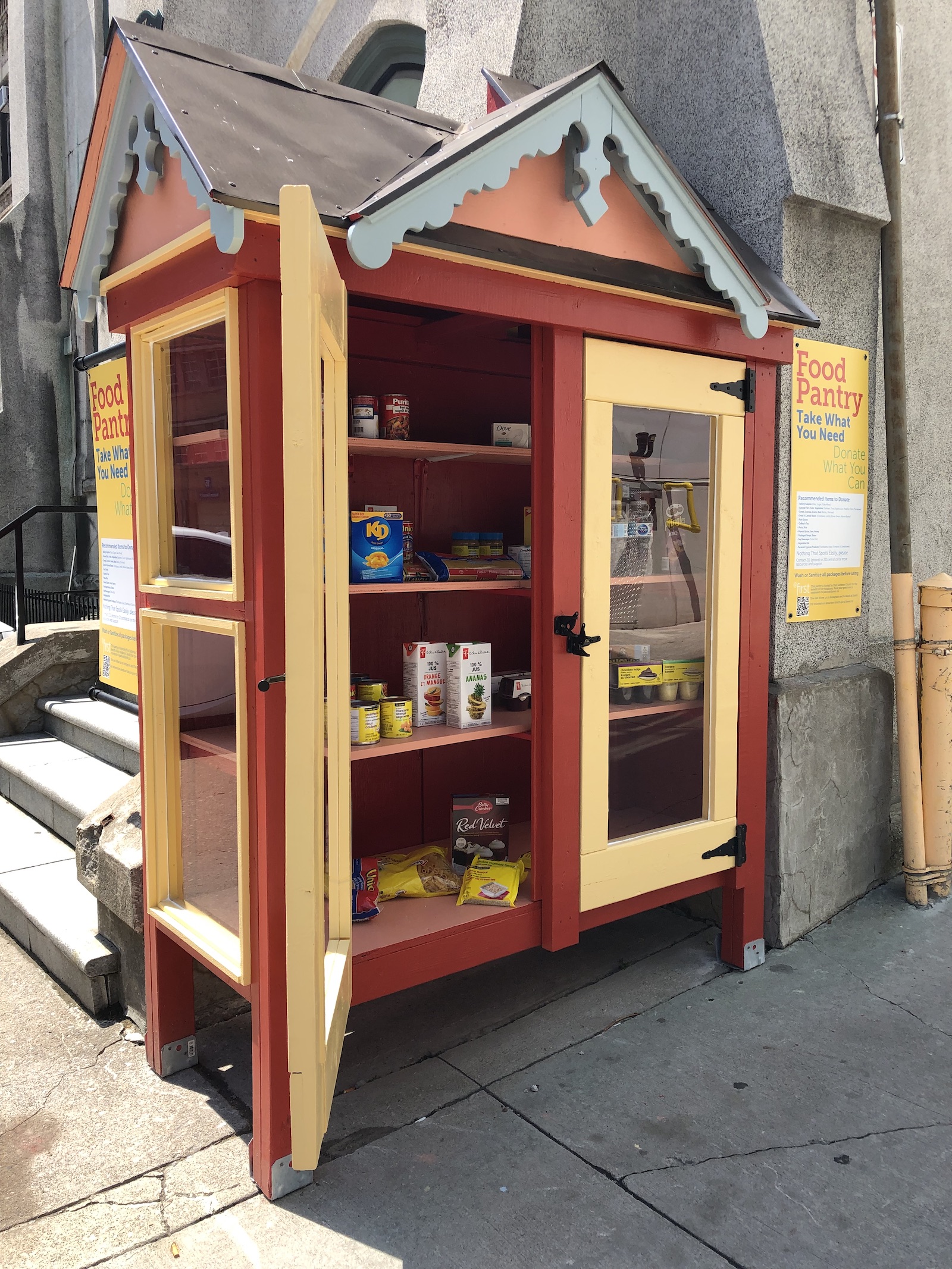 Little Free Pantry – First Lutheran Toronto
